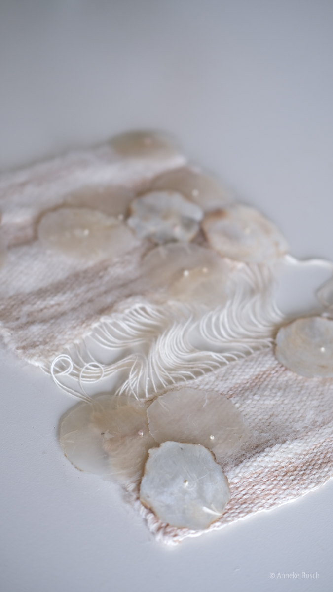 Woven Ocean Artwork - Ideal for a calming natural interior.